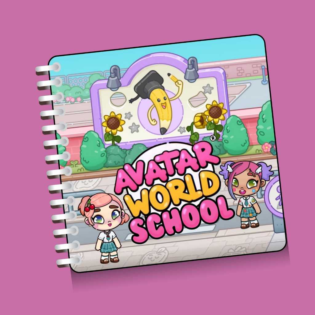 Paper Doll House Avatar World School Edition - Children's Toys ...