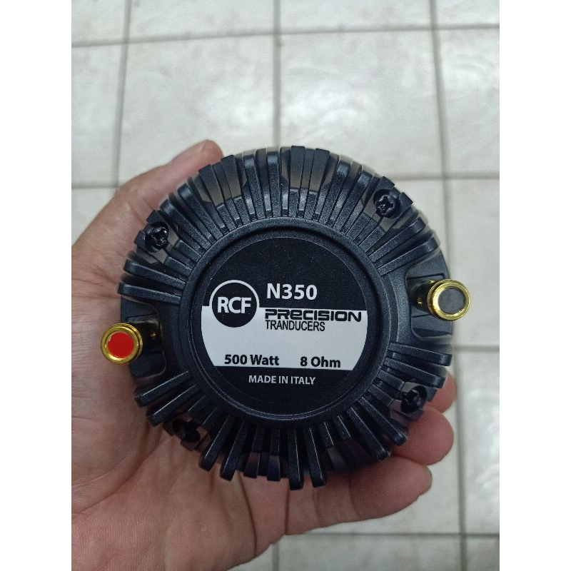 Driver Tweeter RCF N350 Precision Transducer RCF N 350 PRO EDITION ...