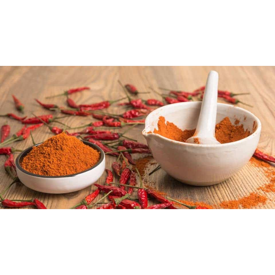 Nampol Spicy Cayenne Pepper Powder 120,000 SHU (50 Gram) / Bird's eye ...