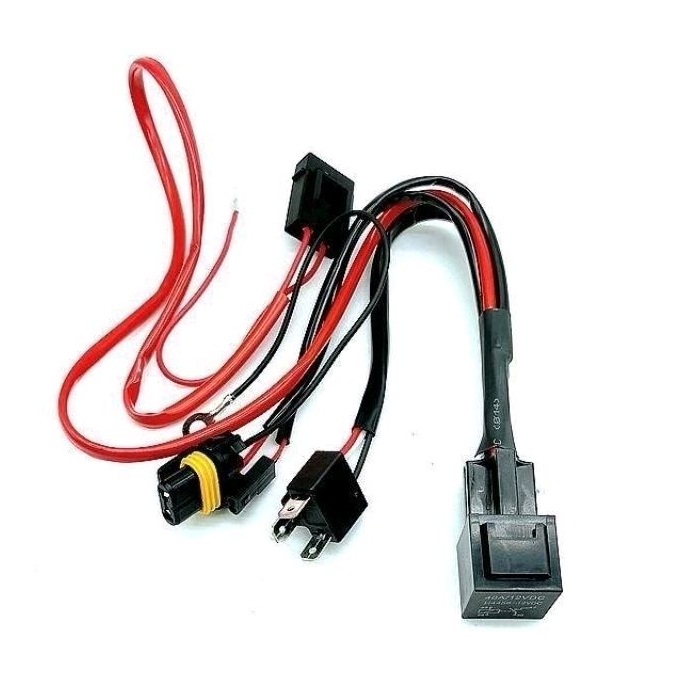 Relay CABLE SET MOTORCYCLE HID BILED PROJECTOR RELAY 40A 12VOLT ...