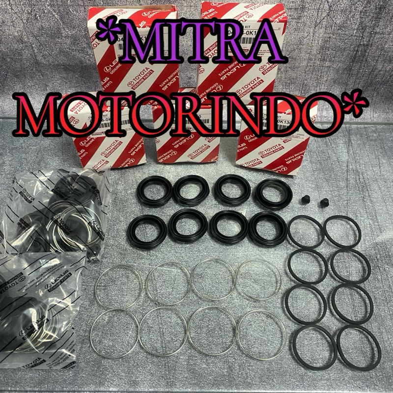 Caliper kit/seal caliper Disc House Toyota Hilux vigo/fortuner 2005 ...