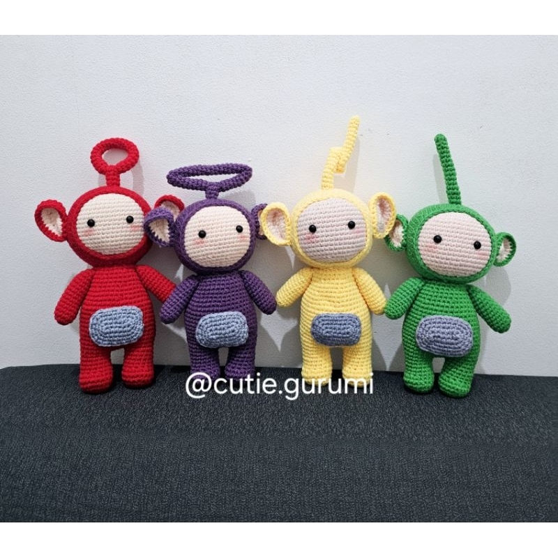 Amigurumi Teletubbies Knitting Doll | Shopee Philippines