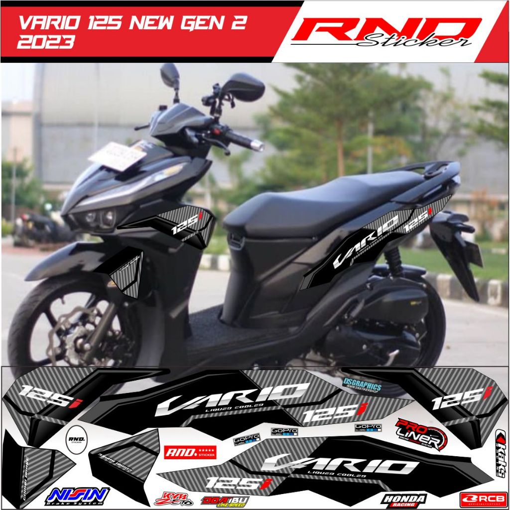 Striping Variations Honda Vario Gen 2 simple Trim, The Latest Color ...