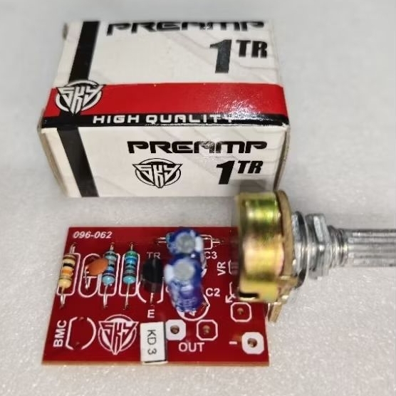 Preamp Mic Kit 1 Transistor PLUS POTENSIO | Shopee Philippines