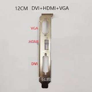Vga HDMI DVI Bracket - Vga Card Bracket/Long Vga Plate For PC Computer ...