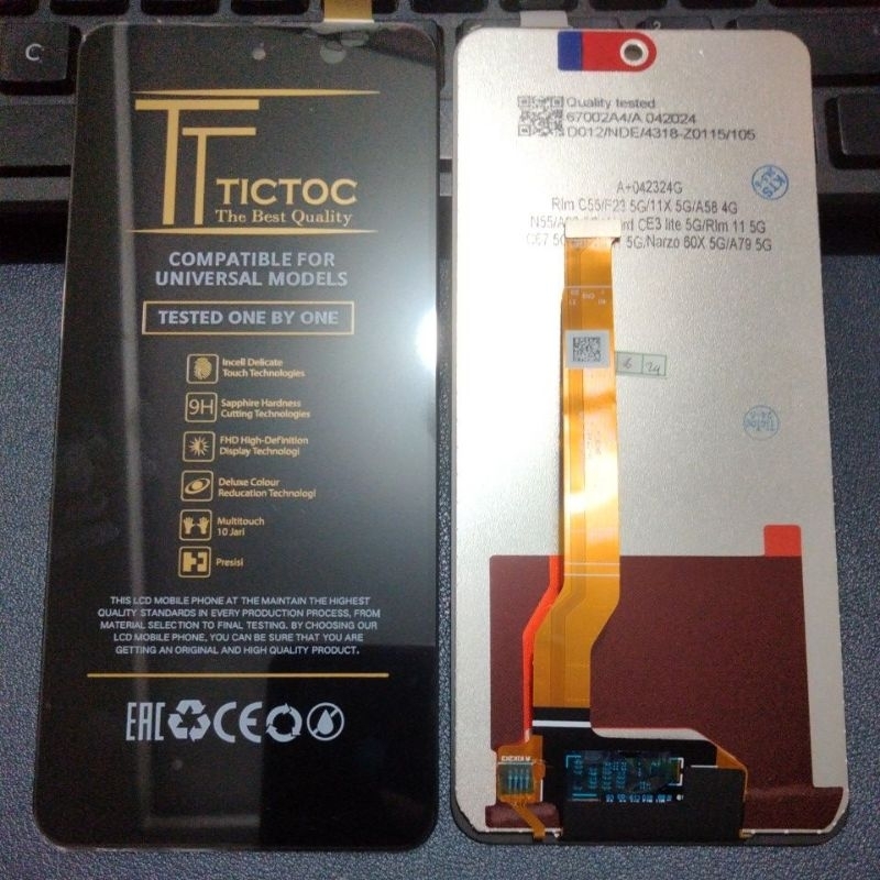 Lcd OPPO A1 2023/A58 4G/A98/REALME C55/REALME 11 5G/NARZO N55 | Shopee ...