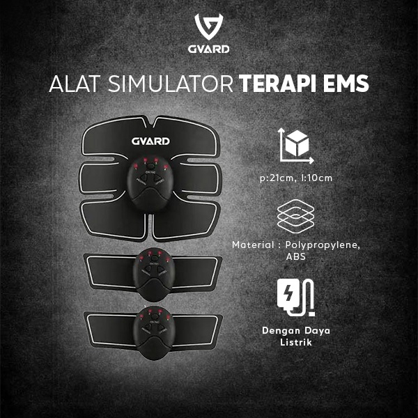 Gvard Six Pack ABS Abdominal Muscle Exercise Muscle EMS Therapy ...