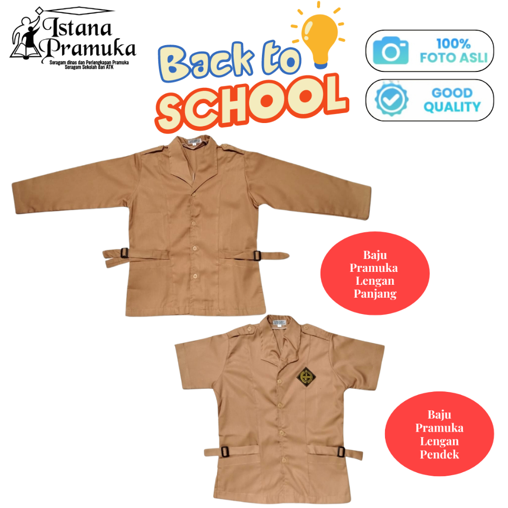 (PREMIUM) Enforcer High School Girl Scout Uniform - Short/Long Sleeve ...