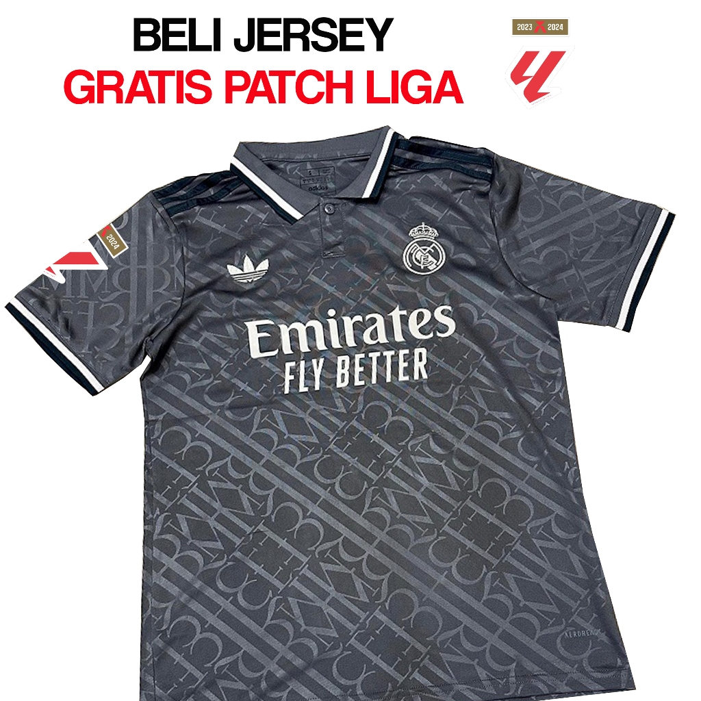 Realmadridfc Third RMFC El Real Jersey 2024/2025 Season (Free Laliga ...
