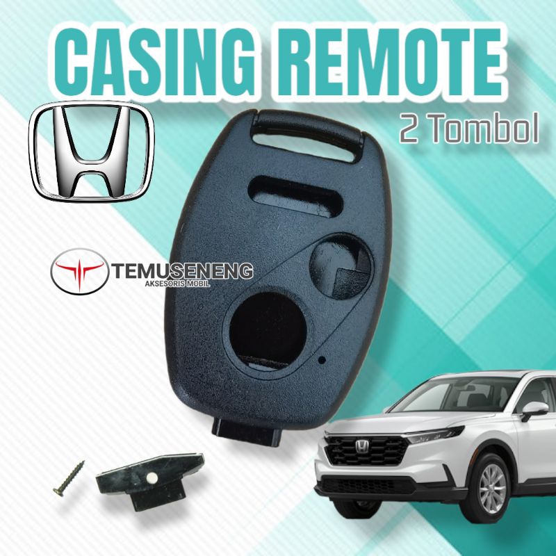 TOMBOL Car Remote Casing 2 BUTTON Cover Key Housing Casing HONDA Jazz ...