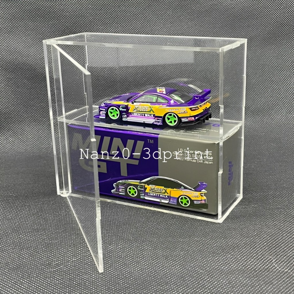 Display MiniGT ACRYLIC CASE Diecast ACRYLIC Accessories 1/ Premium Car ...