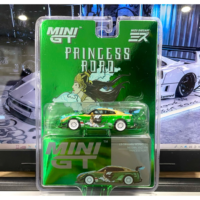 Mini GT x Mizu Diecast - LB Silhouette Works Nissan GTR R35 Princess ...