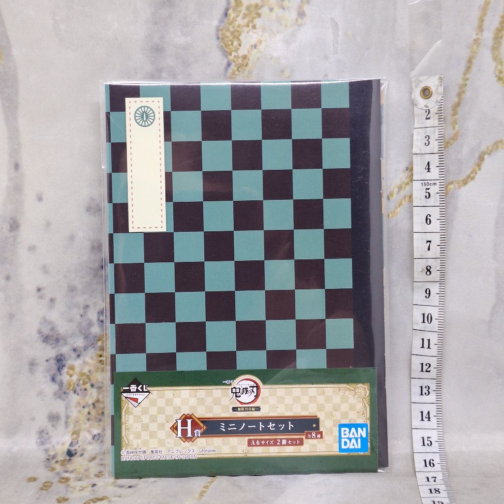 Demon Slayer Tanjiro Kamado Giyu Tomioka Mini Notebook A6 Size Ichiban ...