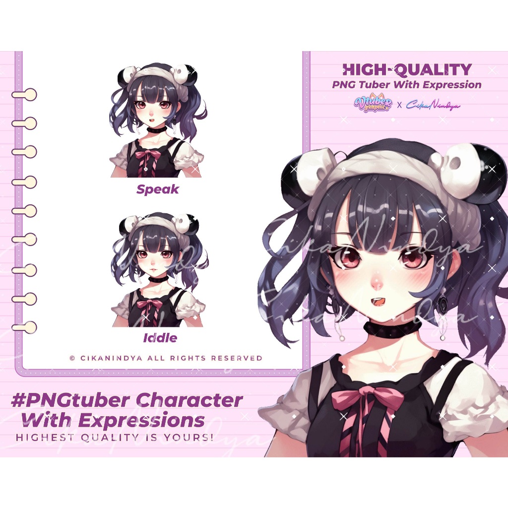 Bring Adorable Characters In Your Live Streaming With PNG Tuber, Cute ...