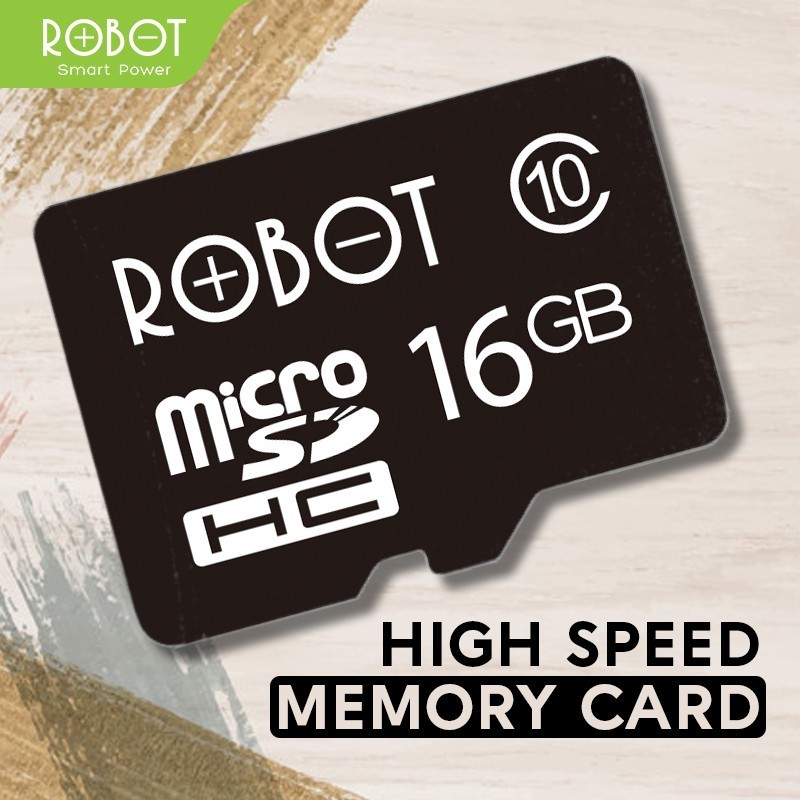 Robot Memory Card/HP Micro SD Memory Card (8GB/16GB) Class 10 Speed ...