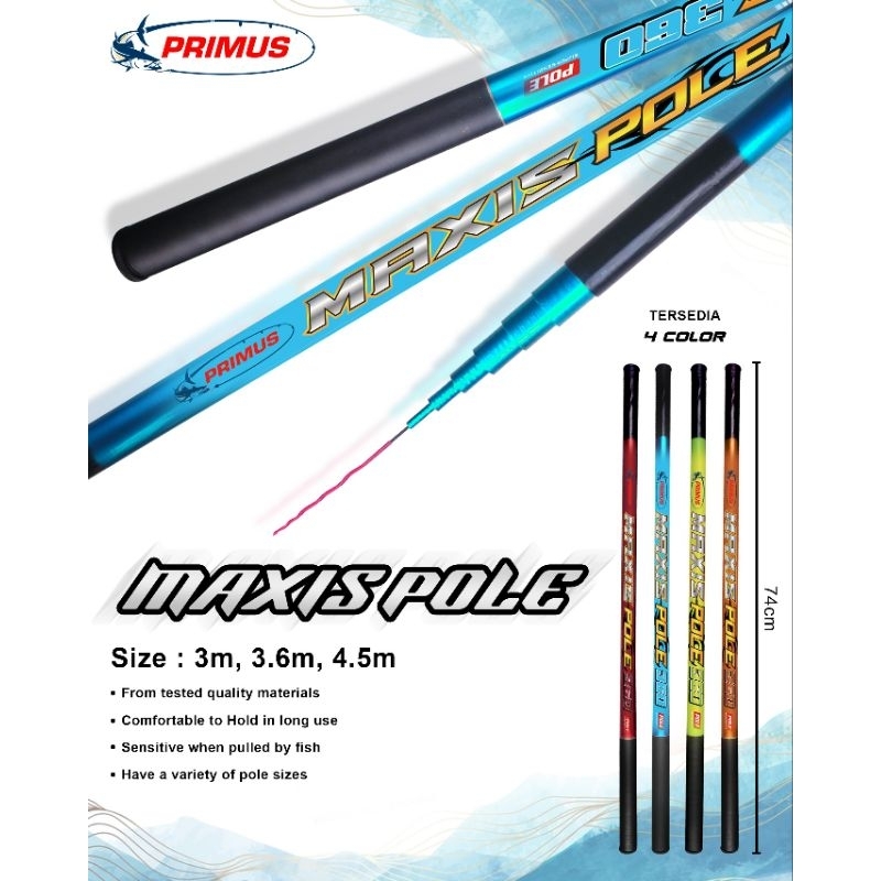 Quality Long Segment Maxis Pole Tile Rod | Shopee Philippines