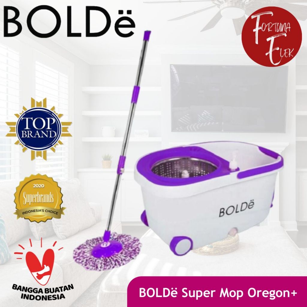 Bolde Super Mop Oregon+ Deluxe Mop Floor Cleaner Stainless Filter 7 ...