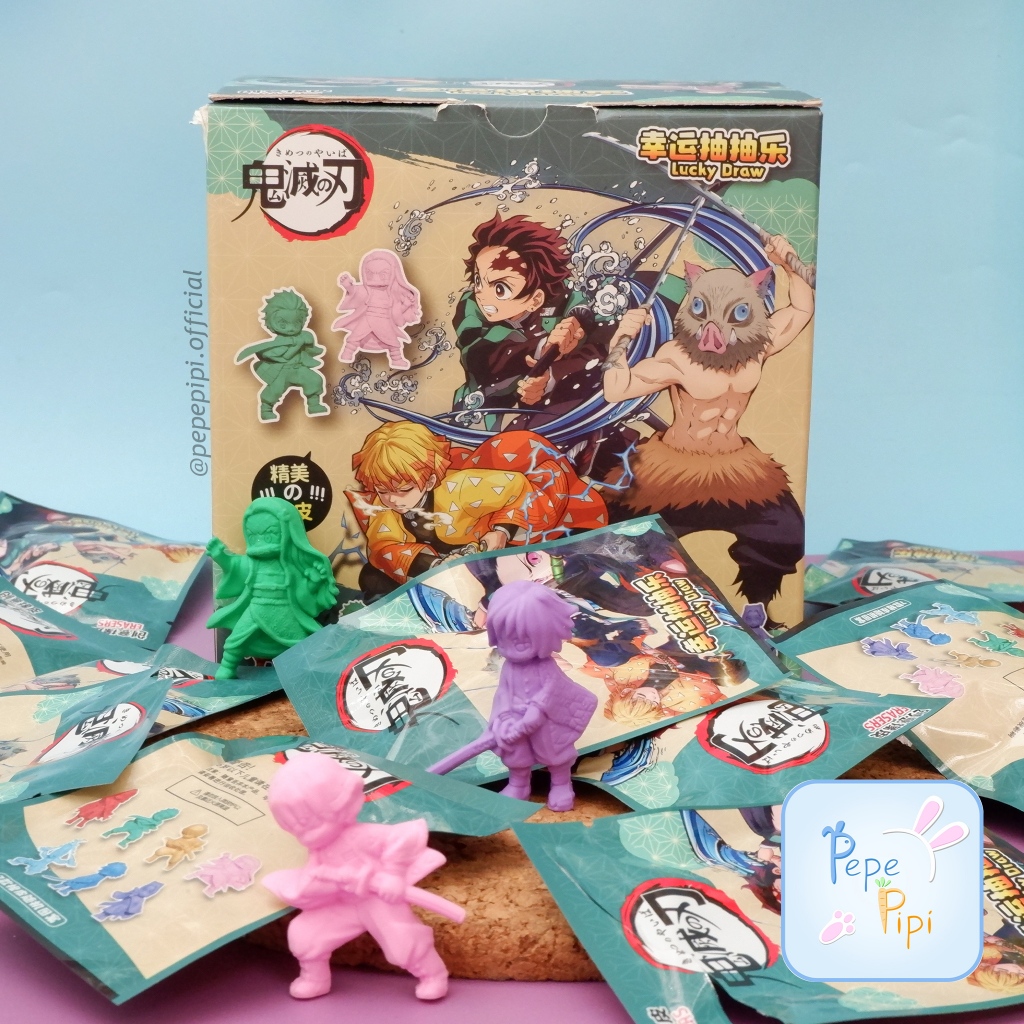 Mystery Eraser Bag Random Demon Slayer Eraser Rubber Eraser Stip ...