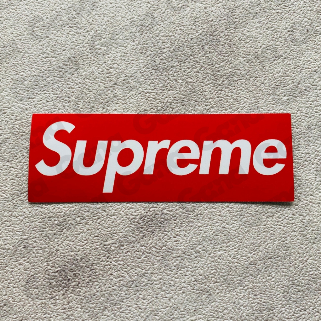 Sticker Supreme Logo Sticker Supreme Sticker Brand Supreme Sticker ...