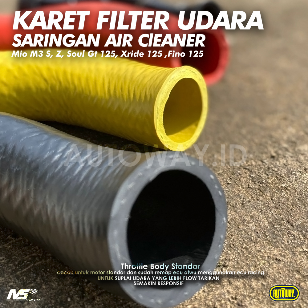 Air Filter Rubber Air Cleaner Pipe Hose Pipe Mio M3 SZ Soul Gt 125 ...
