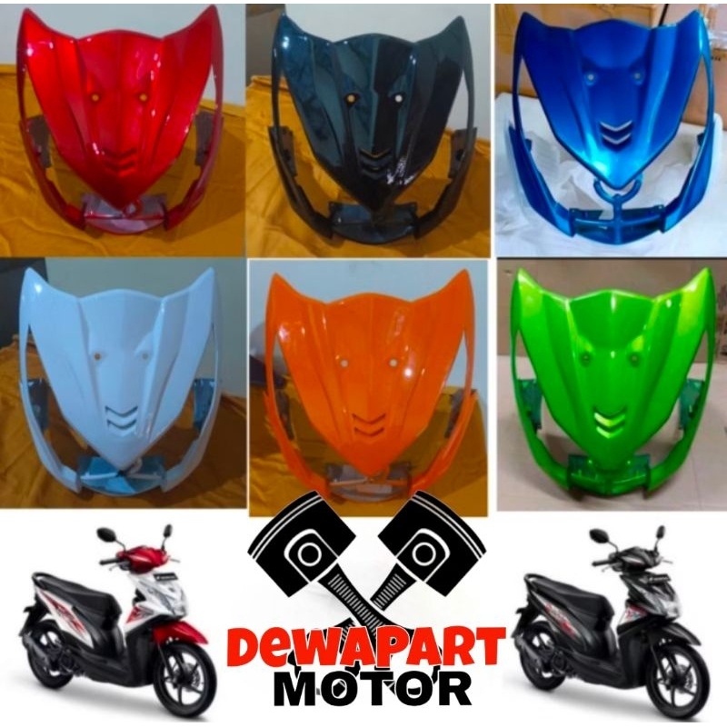 Honda beat fi front panel shield 2012-2013-2014-2015-2016 | Shopee ...