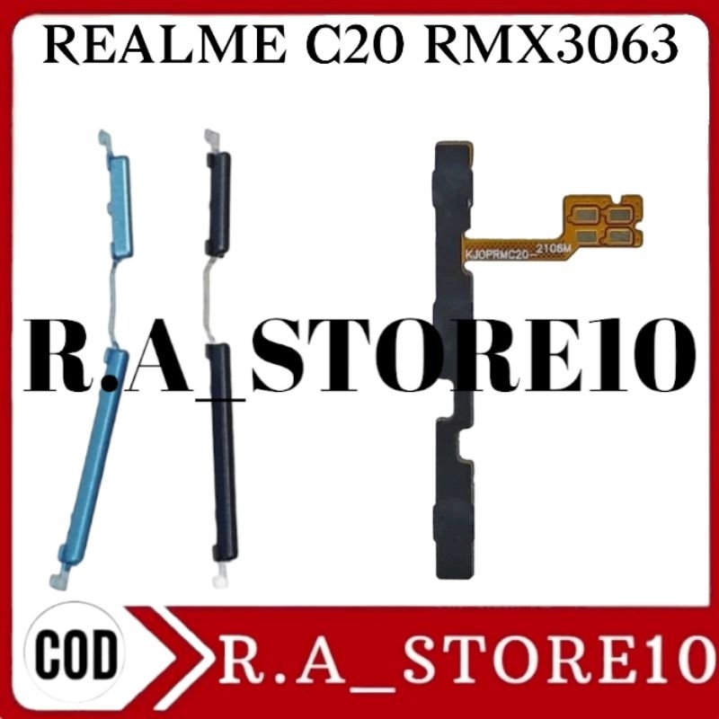 TOMBOL Flexible Flexible On Off Volume Realme C20 | C21 C21Y | C11 2021 | Narzo 50i Flexible ...