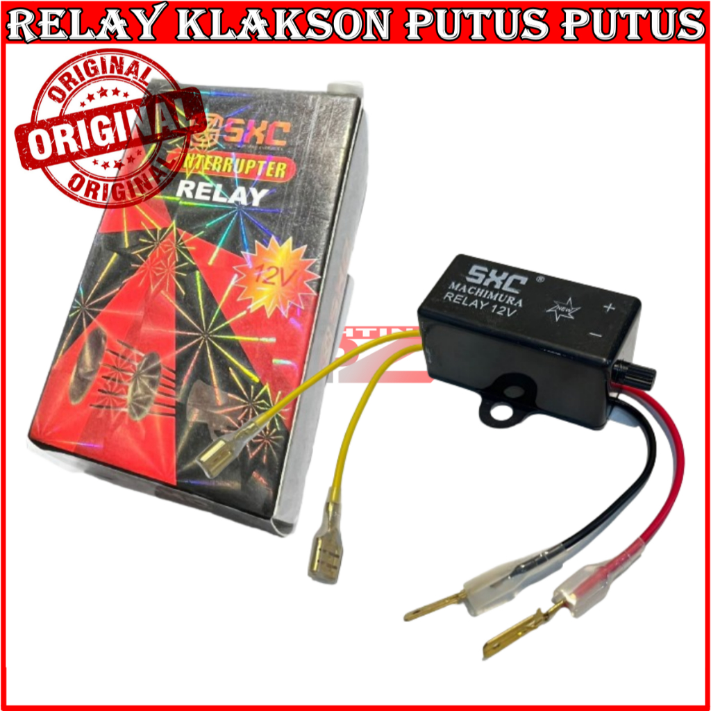 Original INTERRUPTERR RELAY Horn Brand SXC REPITER | 12 VOLT UNIVERSAL ...