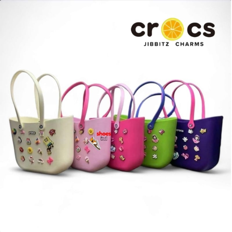 Crocs CLASSIC TOTE BAG WOMEN'S BAG | Shopee Philippines