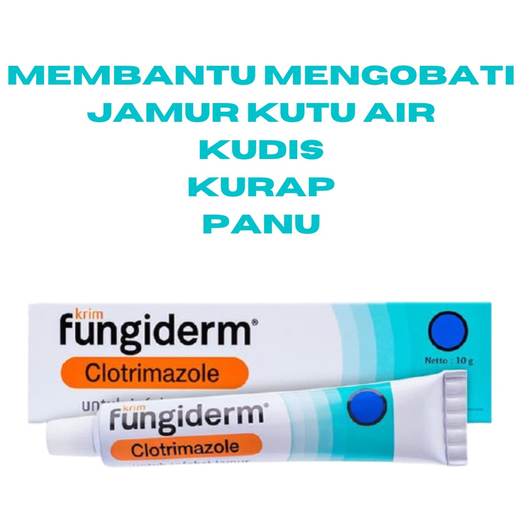 Fungiderm cream 5 grams / 10 grams of anti-fungal cream clotrimazole ...