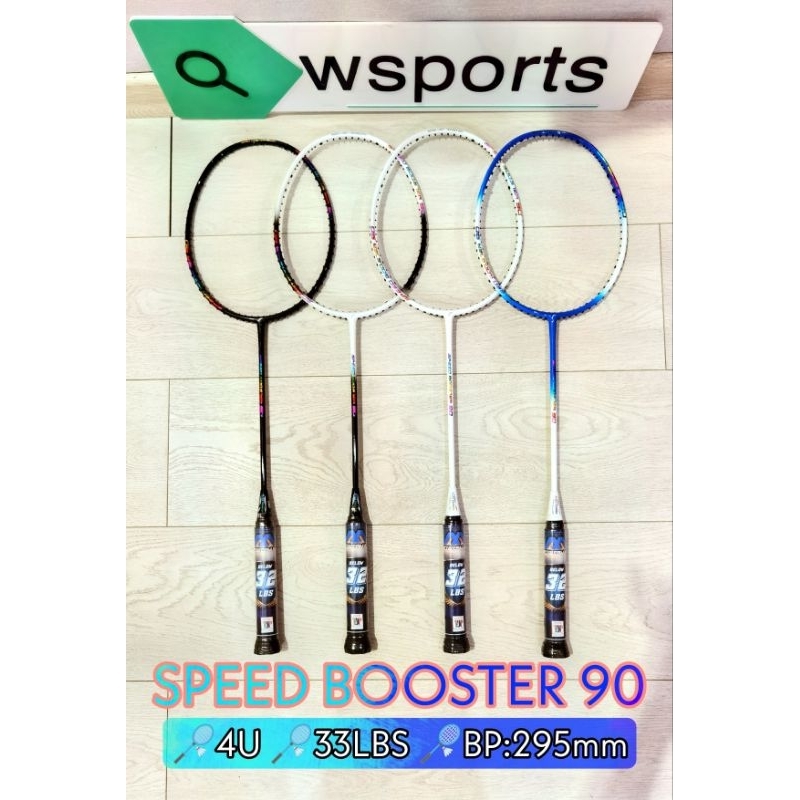 Original Flex Power Flexpower SPEED BOOSTER 90 33LBS Badminton Racket ...