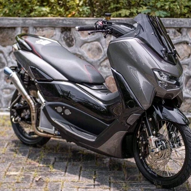 Metallic Candy Gray Glossy Motorcycle Sticker premium Glossy Metallic ...