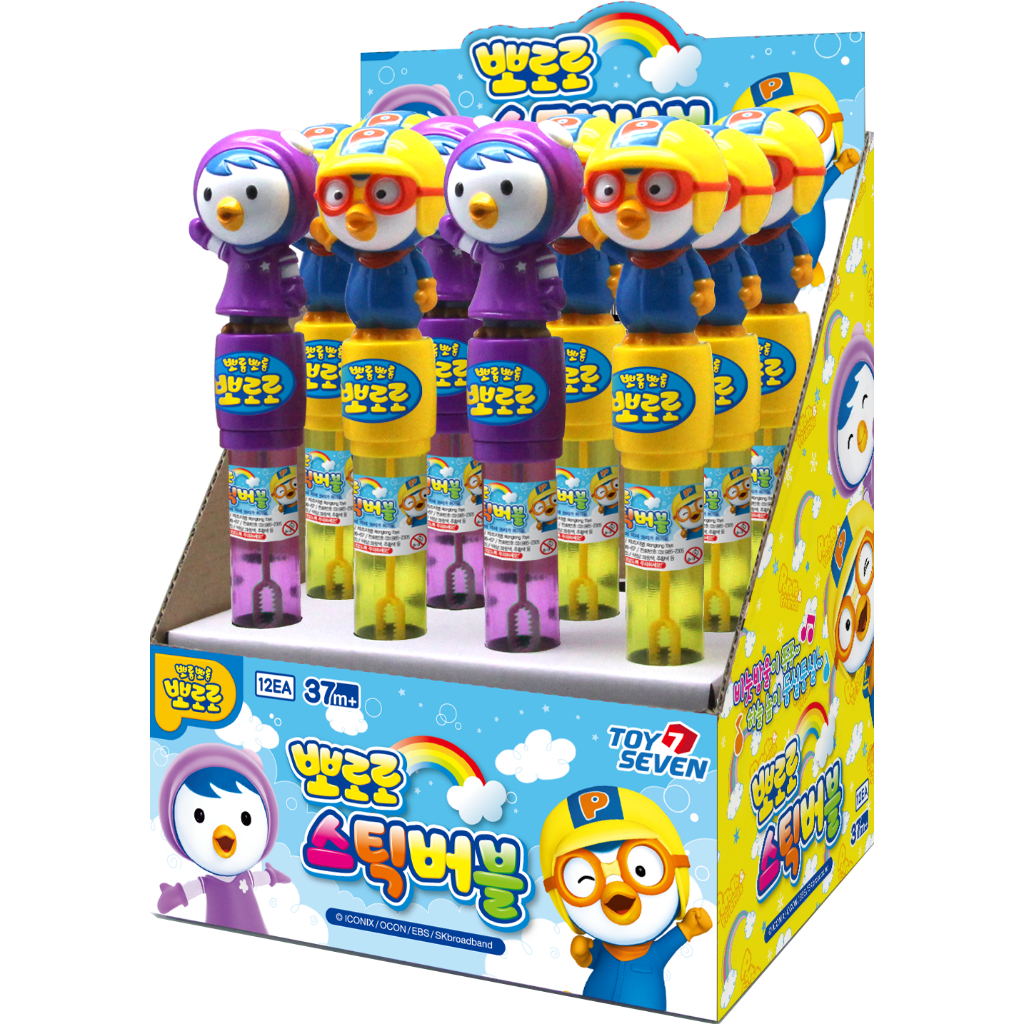PRM PRM 217057 Pororo Stick Bubble Original Children's Toy - PORORO ...