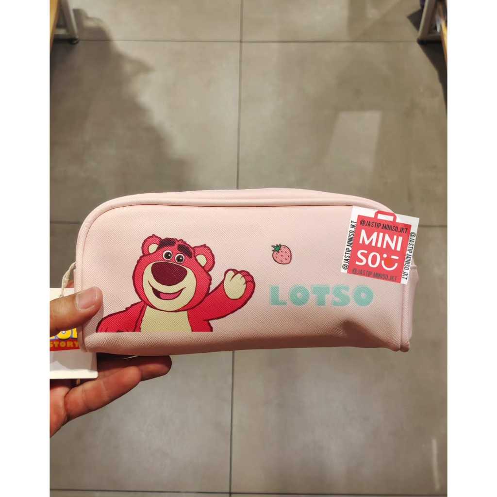 Miniso Large Long Cosmetic Bag / Pencil Case DISNEY LOTSO Collection ...