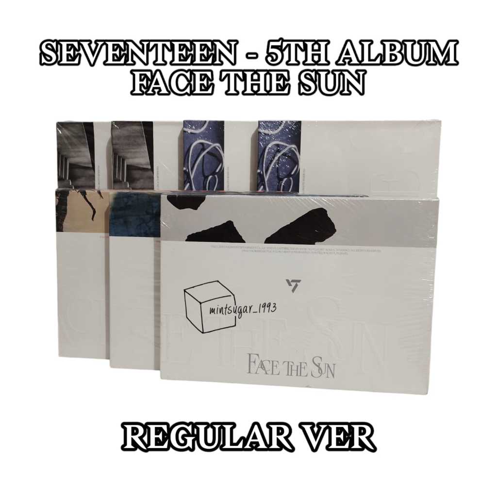 SEVENTEEN - 4TH ALBUM FACE THE SUN [ REGULAR / PHOTOBOOK ver ] (FTS Control Shadow Ray Path ...