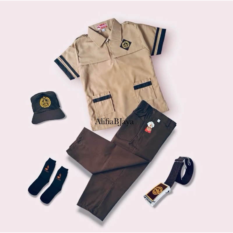 Elementary School Uniform Super Complete Suit Scout Standby Short ...