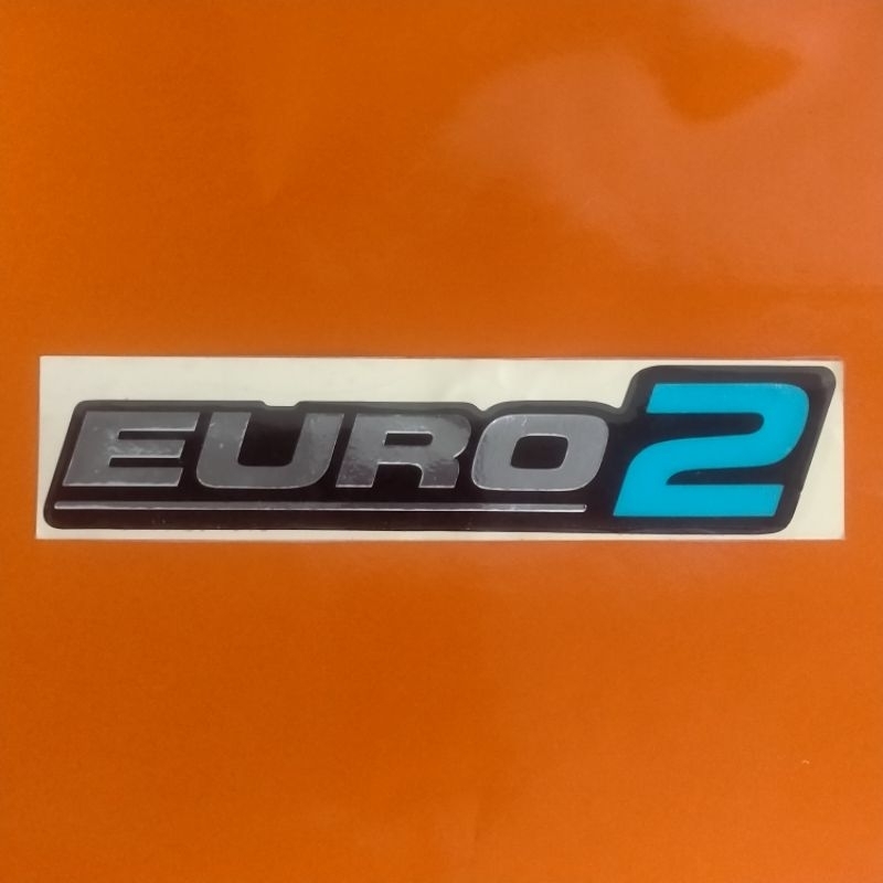 Euro 2 Hino Emblem Embossed Sticker | Shopee Philippines