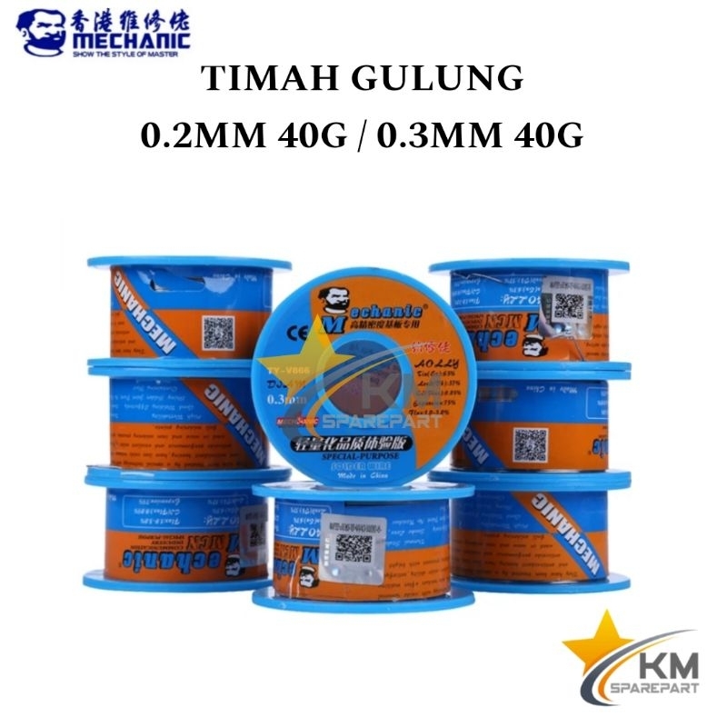 Tin Roll Soldering Mechanic Original Soldering Wire | Shopee Philippines