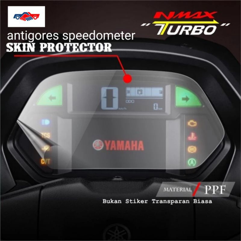 NMAX TURBO NEO S TECHMAX 2024 ppf transparent anti-scratch speedometer ...