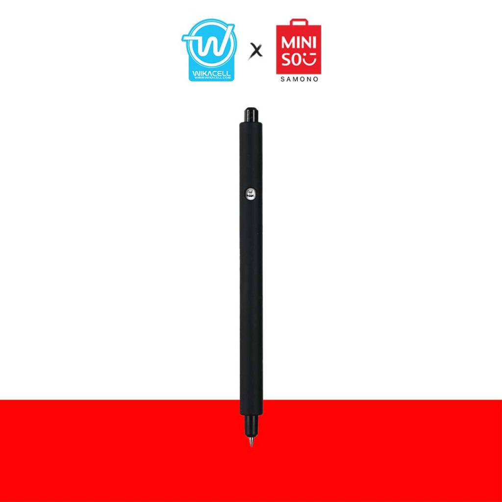 Miniso Ballpoint Gel Pen We Bare Bears Collection Black Ink | Shopee ...