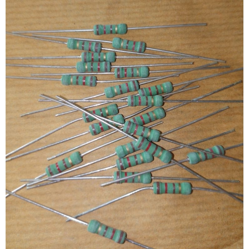 Resistor 120ohm 120 ohm 2watt body 1watt japan | Shopee Philippines