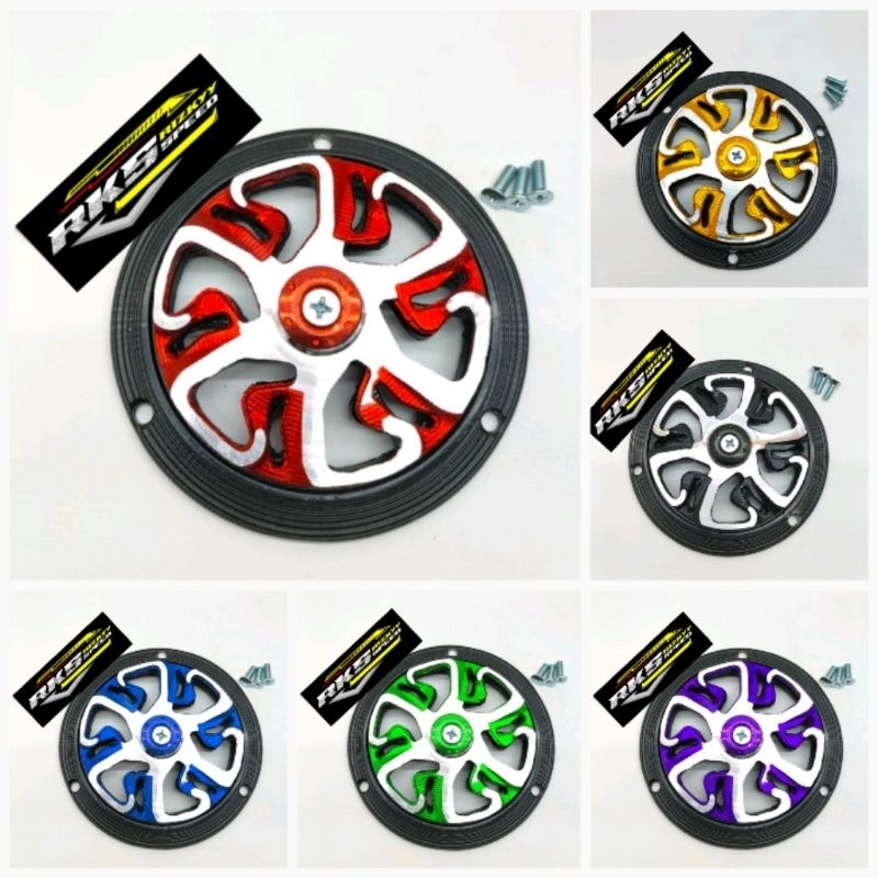 Rotating fan spinner cover with robot motif, UNIVERSAL radiator fan ...