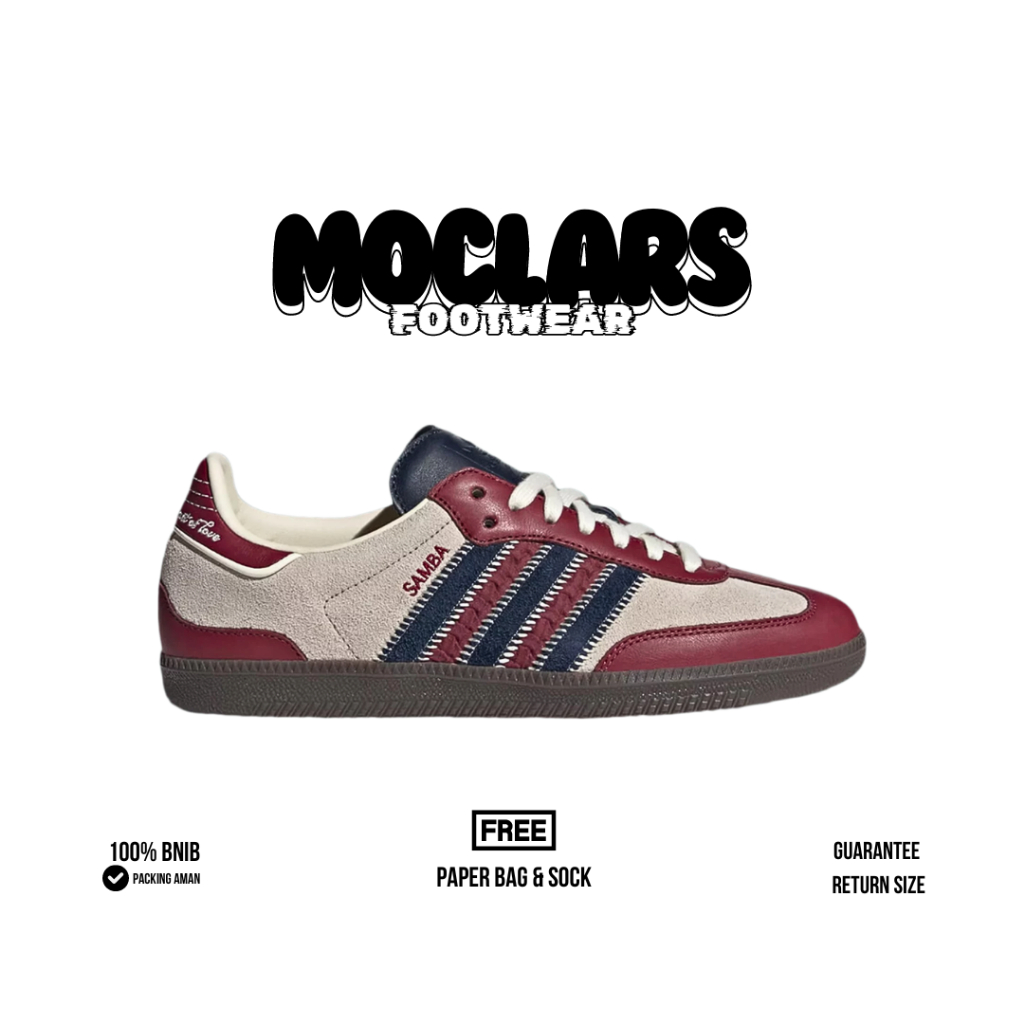 Notitle x adidas Samba Og'Red' | Shopee Philippines