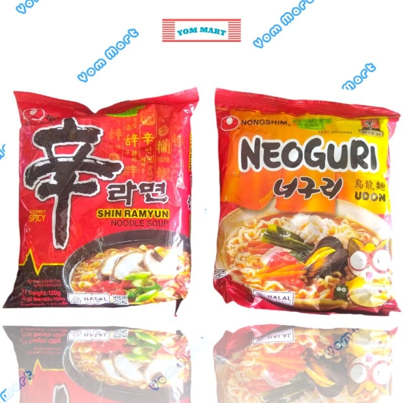 KOREANmie NONGSHIM NEOGURI UDON 120G, NONGSHIM SHIN RAMYUN 120G ...