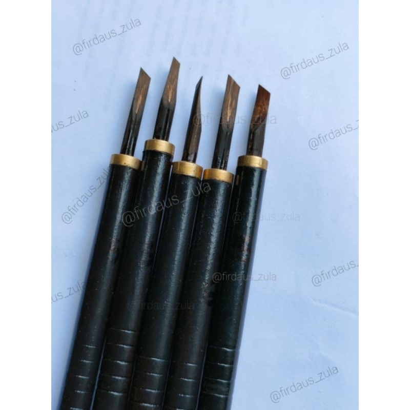 Qalam Jawi Black Pen Brush Pen Arabic Calligraphy Khat Pen | Shopee ...