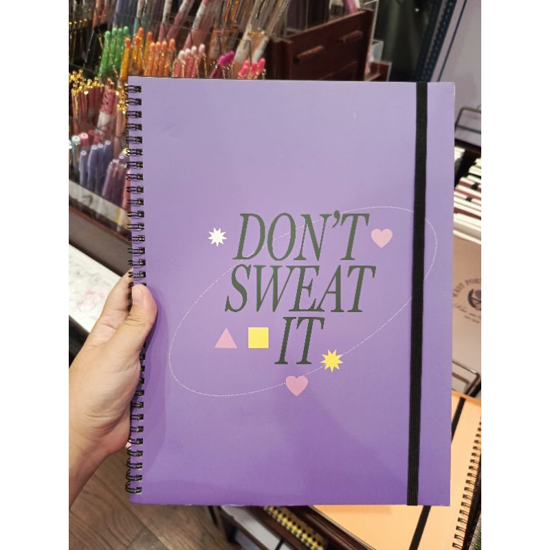 Original Unique Motif Typo A4 Line Writing Spinout Book | Shopee ...