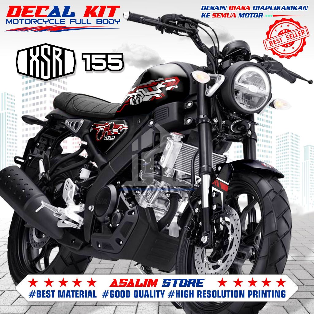 Decal XSR 155 Full Body/Striping XSR 155 Fullbody/Sticker Dekal XSR 155 ...