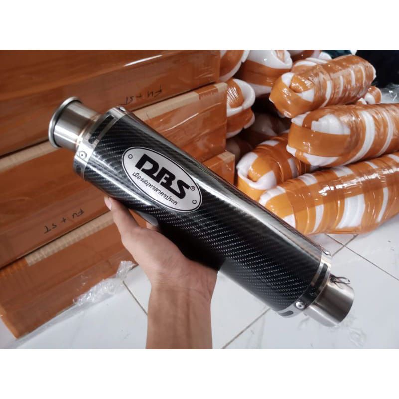 DBS muffler Exhaust Pipe 51mm Universal Motorcycle | Shopee Philippines