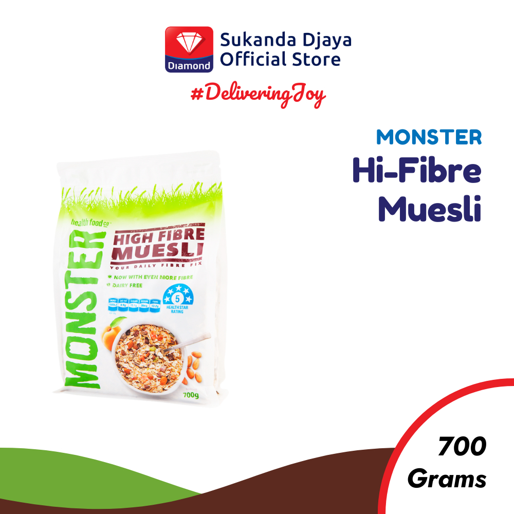 Monster Muesli Hi Fiber Muesli 700gr | Shopee Philippines