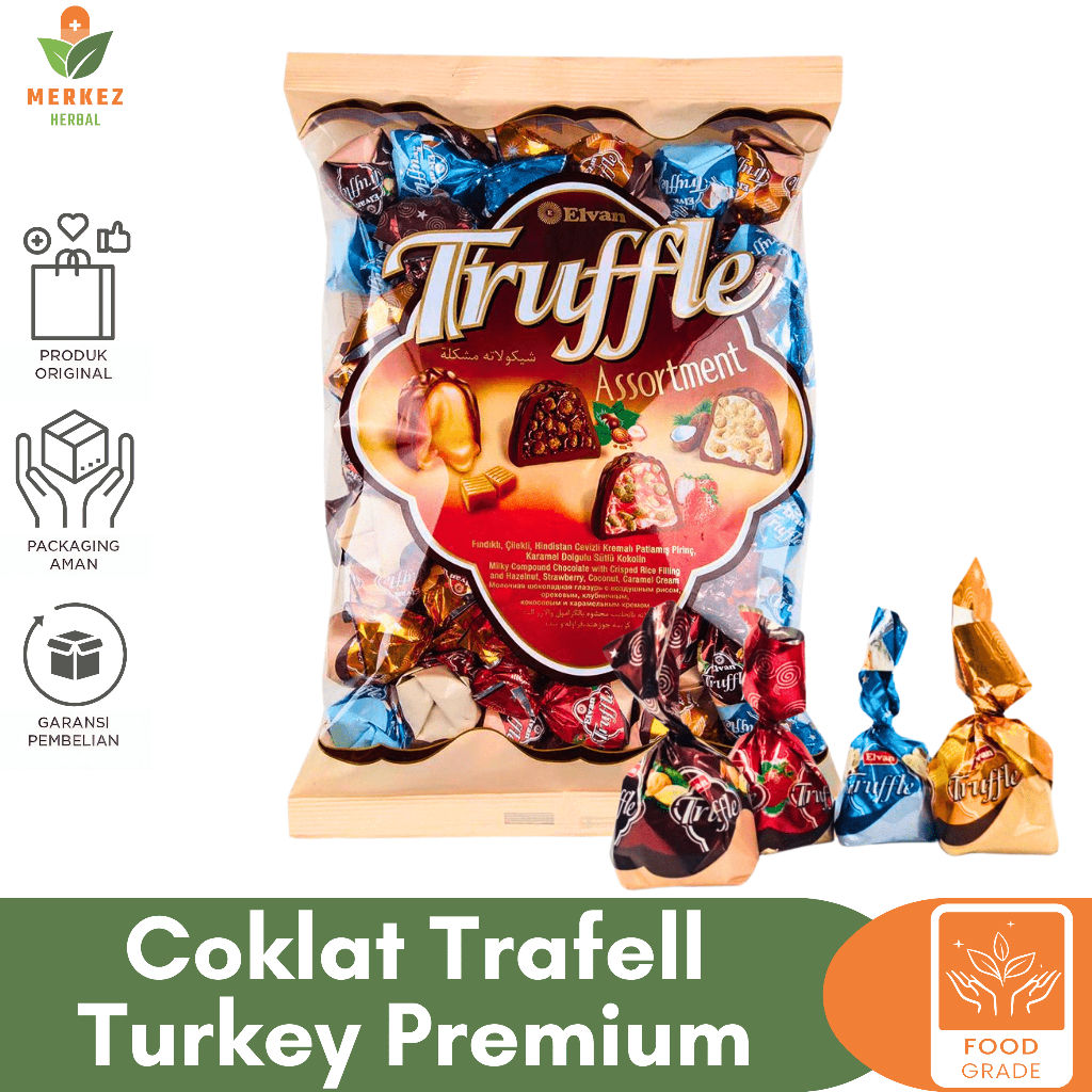 Turkish Chocolate Truffle Elvan 1 Kg Premium Mix | Turkish Arabic ...