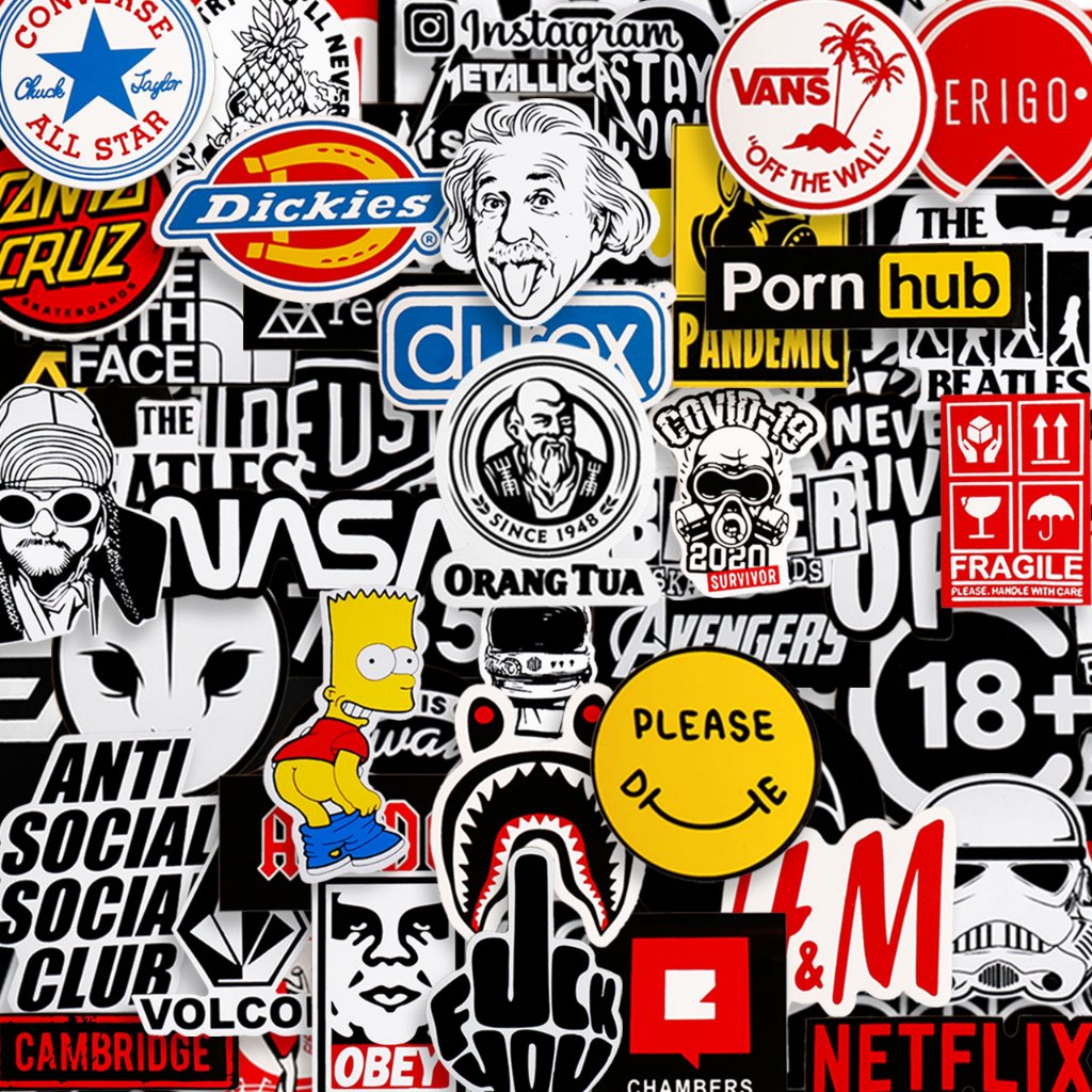 HYPEBEAST STICKER PACK - AESTHETIC LAPTOP STICKER, HP ACCESSORIES ...